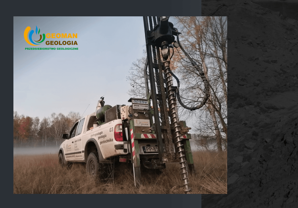 Geoman - Obsługa geologiczno-geotechniczna budowy